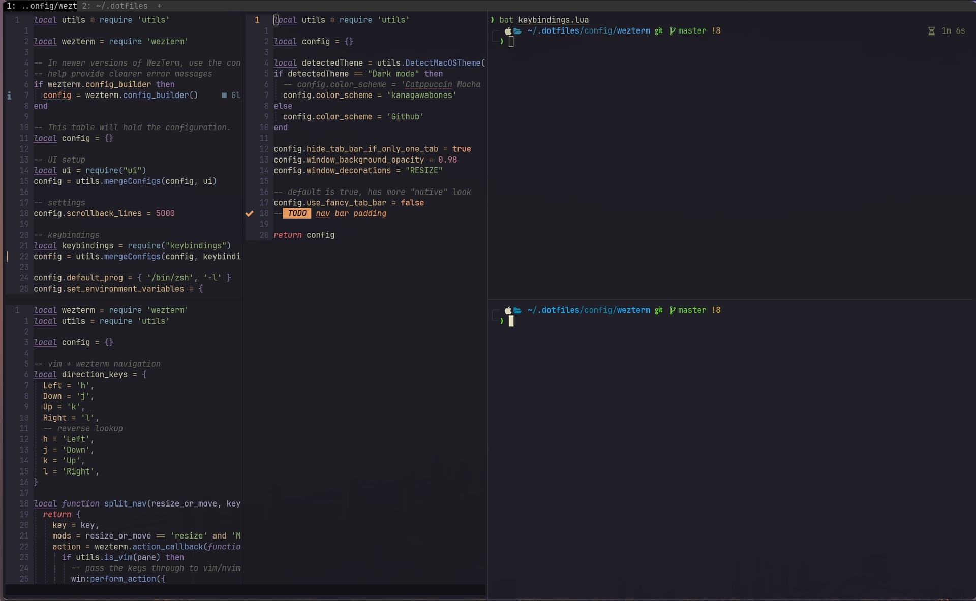 How to switch from Tmux to WezTerm | Florian Bellmann | Be curious, explore and meditate.